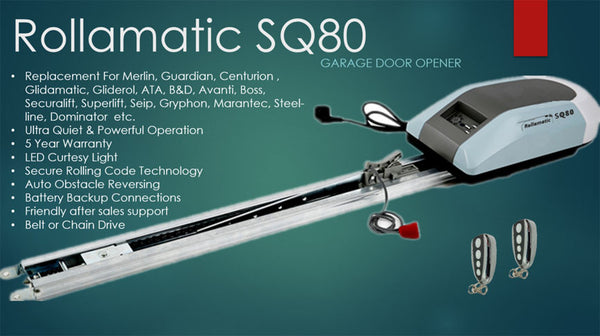 R253 Remote Rollamatic SQ 80 (Black Box) – Remote Copycat